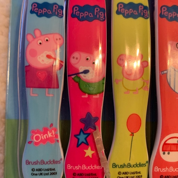 Peppa Pig | Accessories | Peppa Pig Six Pack Of Toothbrushs | Poshmark